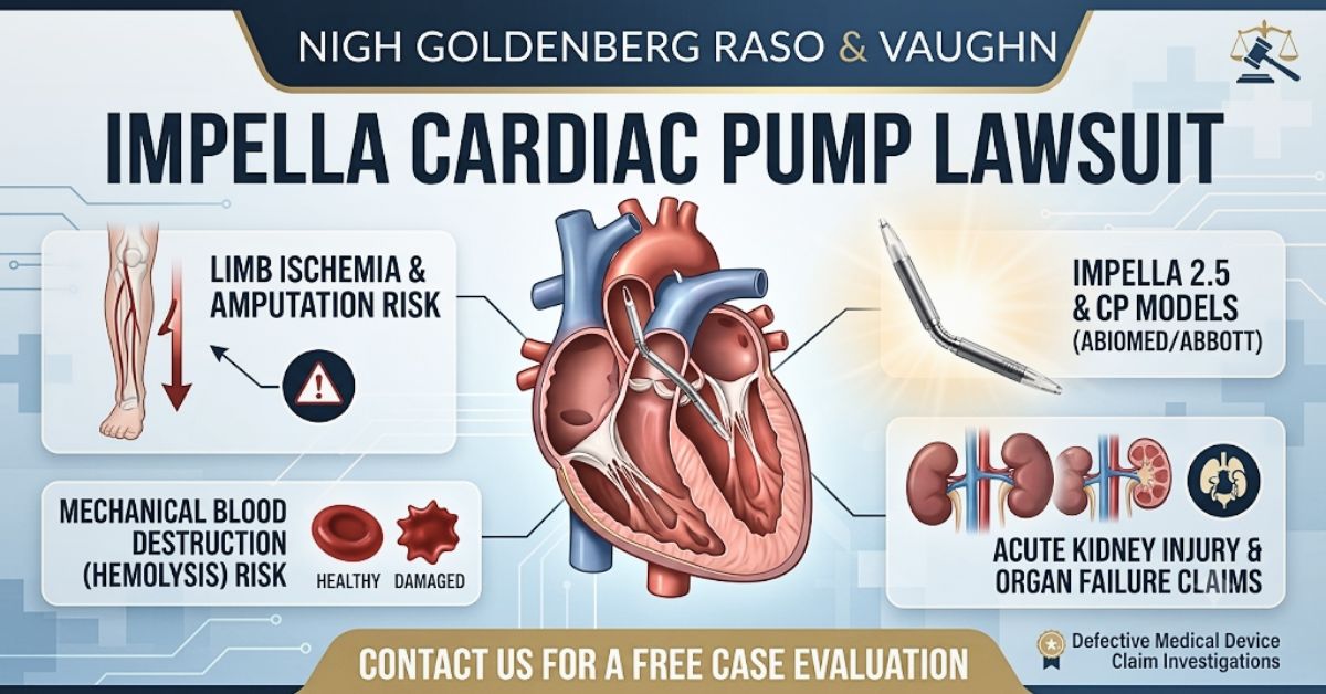 Impella Cardiac Pump Lawsuits | Amputation & Kidney Injury Claims